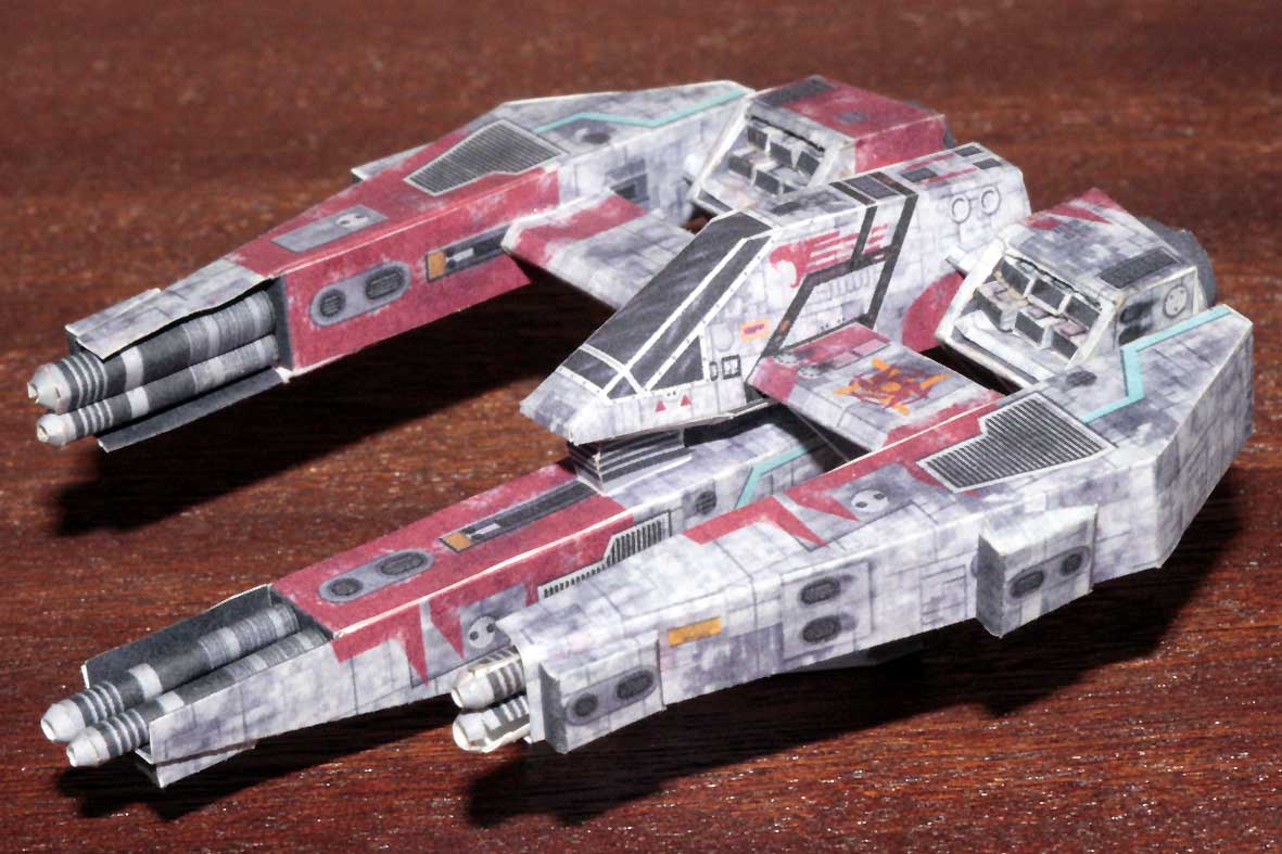 Paper Commander - Union of Border Worlds Banshee - Info and Details