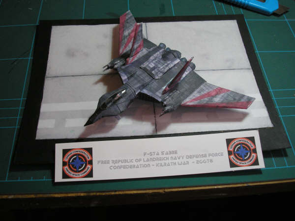 Paper Commander - F-57 Sabre - Info and Details